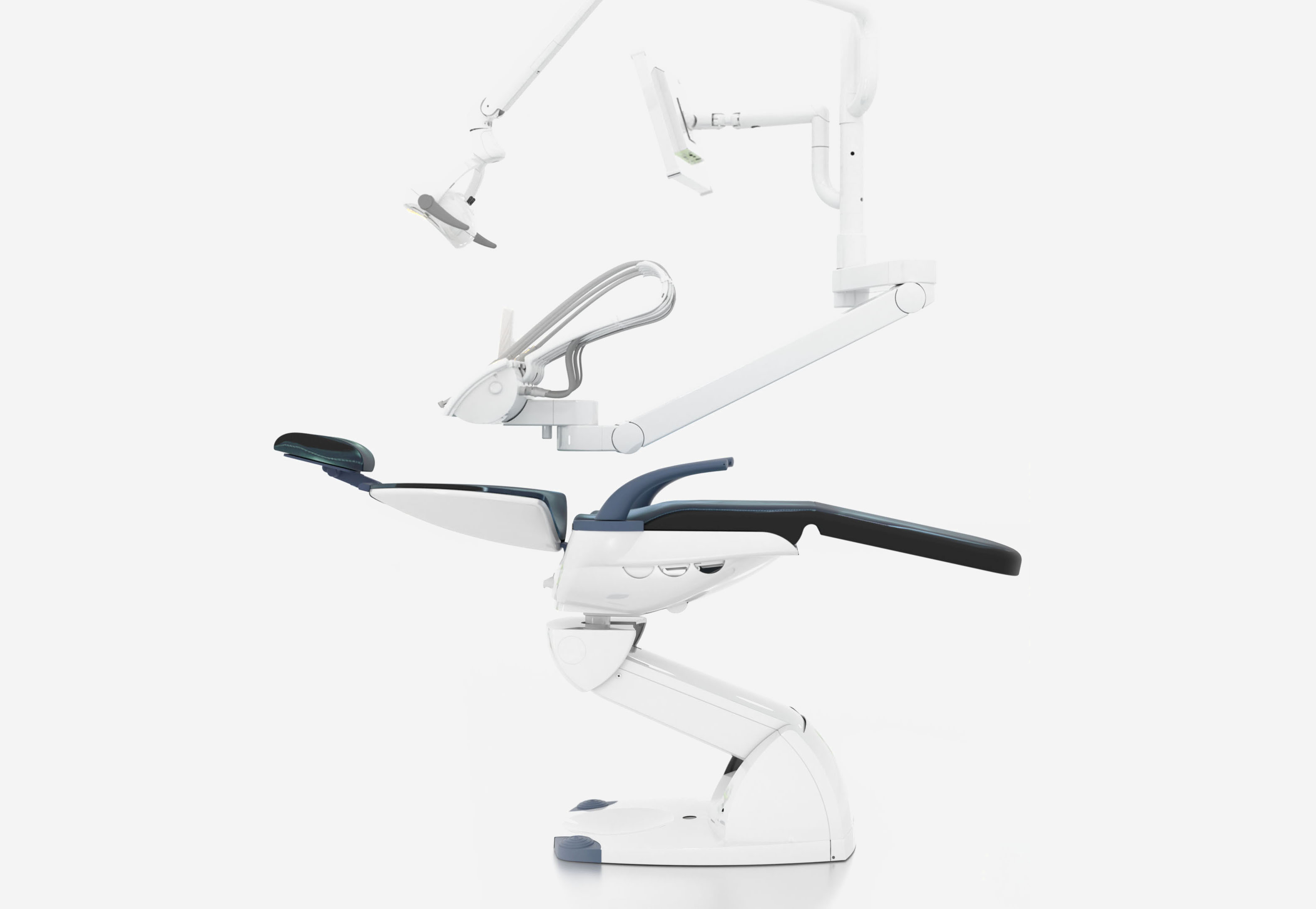 France - Lyon, Neo Ceiling dental treatment unit - Fimet