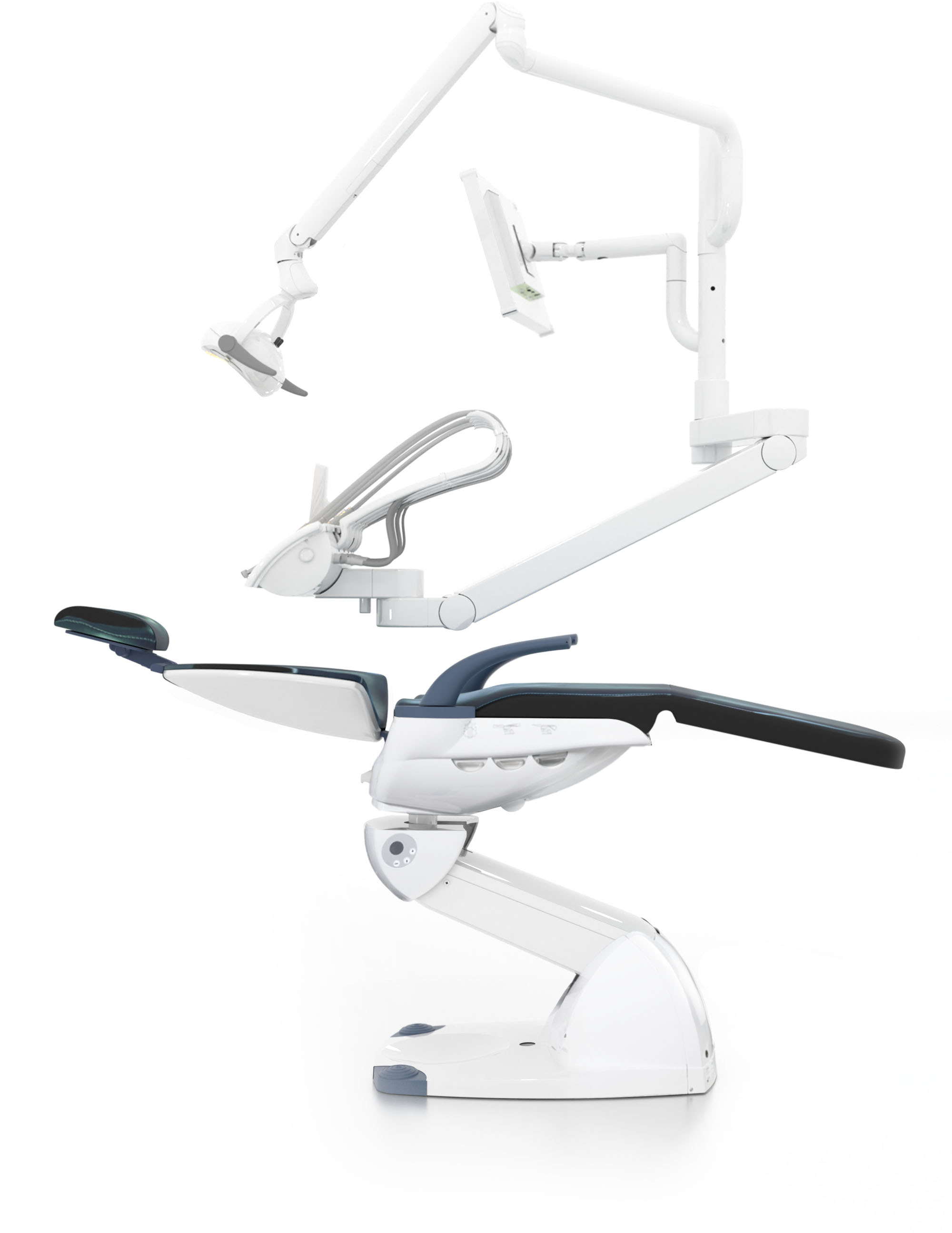 France - Lyon, Neo Ceiling dental treatment unit - Fimet